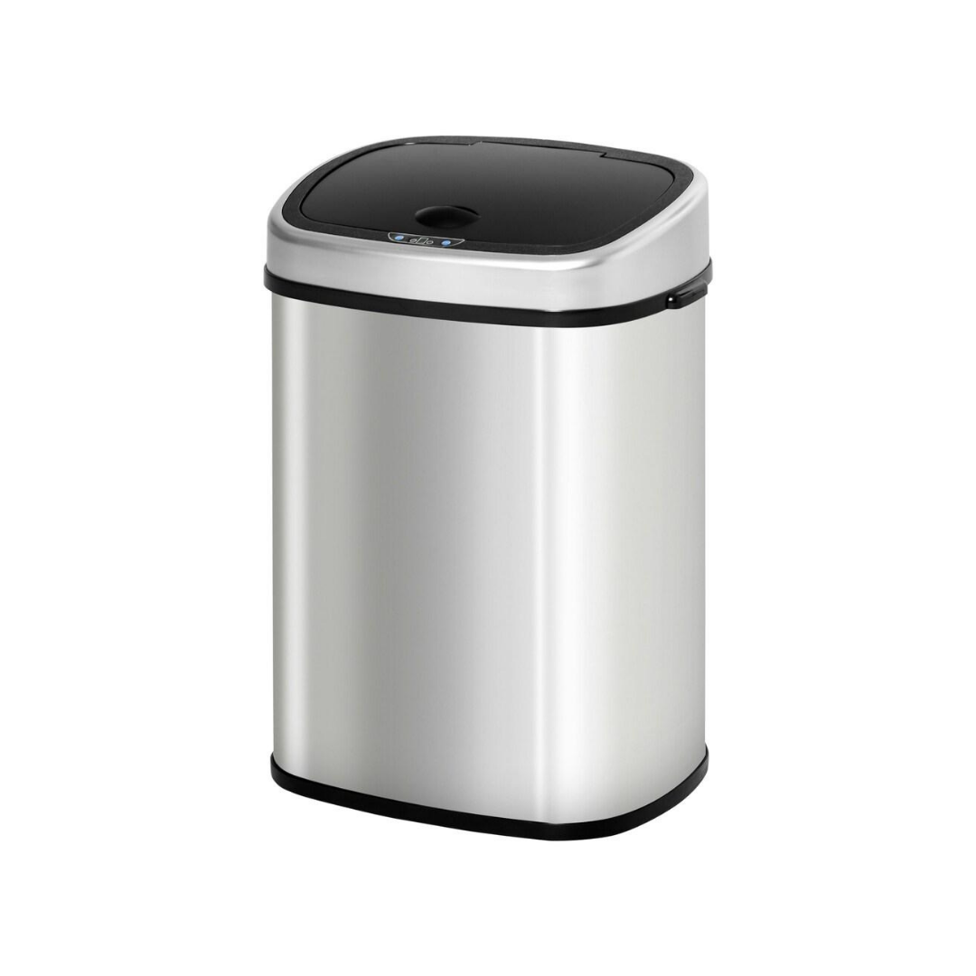 48L Touchless Sensor Bin – Stainless Steel